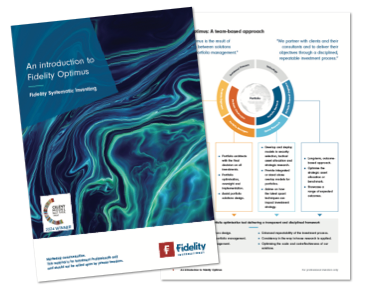 Mission control: Fidelity Optimus delivers tailored solutions with next ...